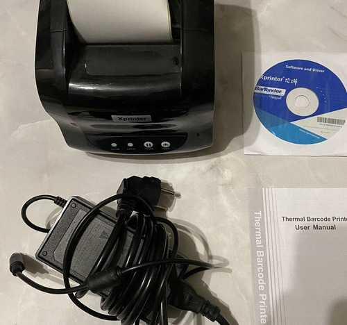 Термопринтер xprinter xp 365b bluetooth