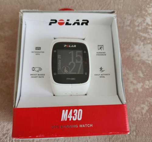 Часы polar m430 идеальное состояние