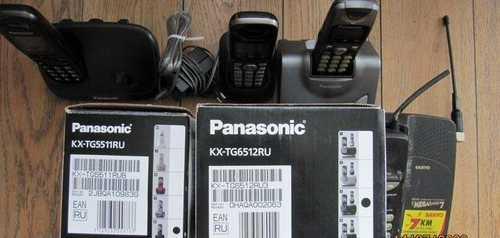 Домашние радиотелефоны Panasonic пакетом
