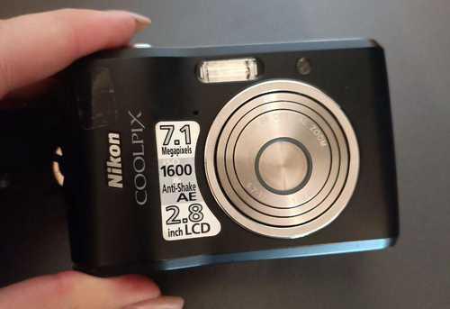 Компактный фотоаппарат nikon coolpix l16