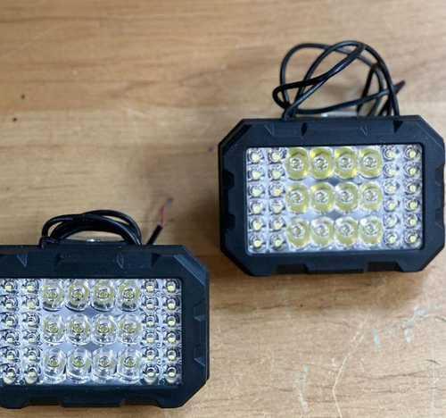 Фара передняя LED одинарная на электровелосипед