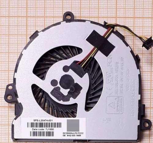 Вентилятор (кулер) для ноутбука HP 15-DB