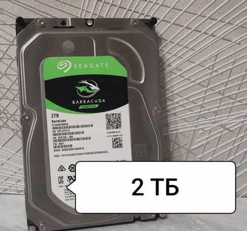 2 Тб Жёсткий диск seagate barracuda