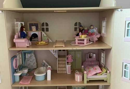Кукольный домик с мебелью Le Toy Van