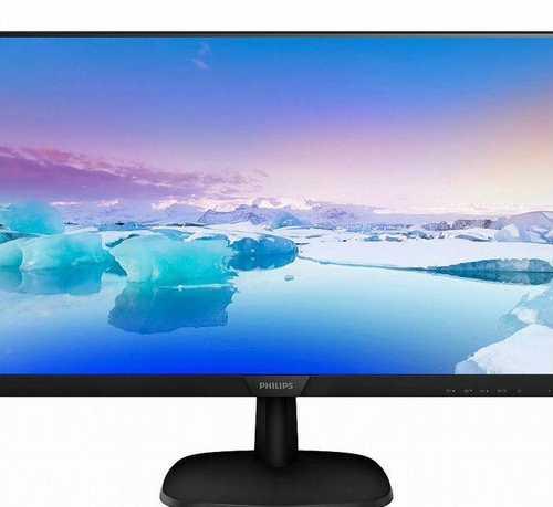 Монитор Philips 23.8'' 243V7qjabf, черный