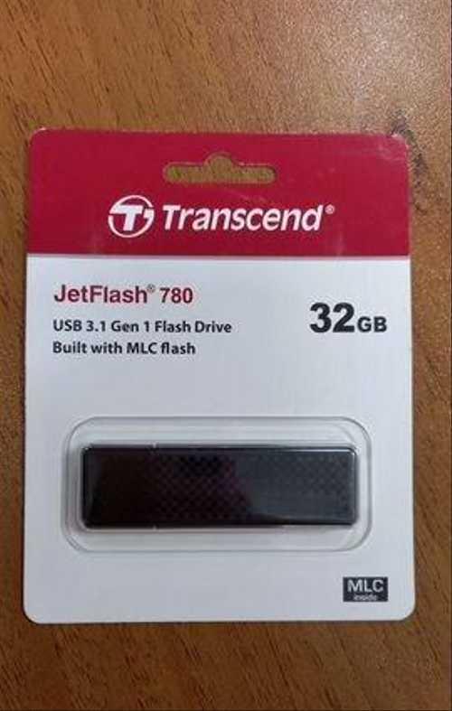 Флешка USB Transcend Jetflash 780 32гб, USB3.0