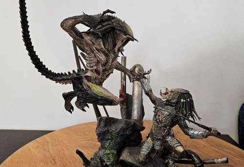 Alien vs Predator diorama