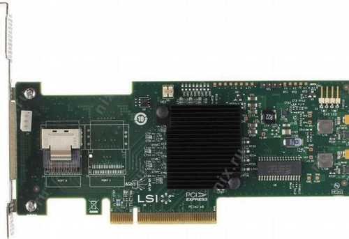 SAS raid контроллер LSI megaraid SAS 9240-4i PCI