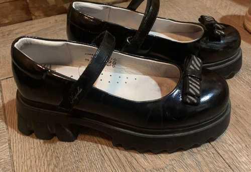 Туфли школьные для девочки 34 размер Kapika