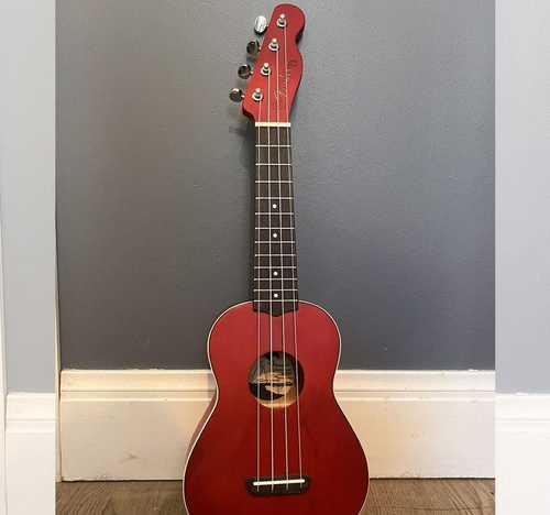 Укулеле fender сопрано venice cherry