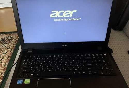 Ноутбук 15.6" Acer Aspire F5-571, 500 ГБ, Pentium 3556U, RAM 8 ГБ, Intel HD Graphics