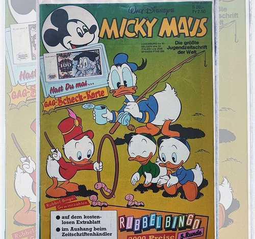 Комикс / Журнал Микки Маус Mickey Mouse №11, 1987