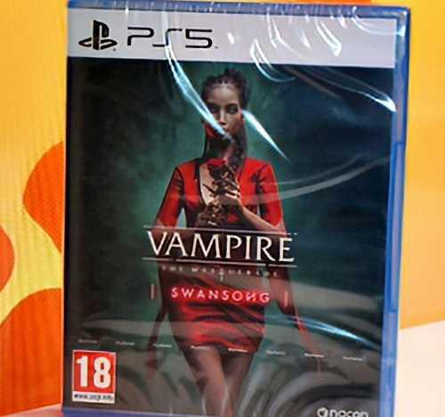 Vampire The Masquerade Swansong ps5 (новый)