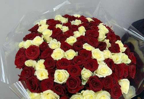 101 Роза цветы доставка 25 51 101 Роза