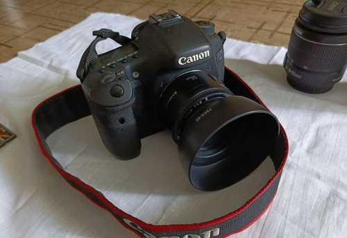 Canon уeos 7D + Большой комплект