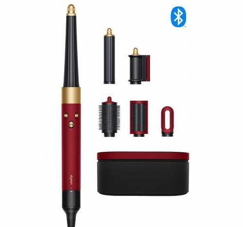 Dyson HS08 Hairstyler Airwrap (Red velvet/gold)