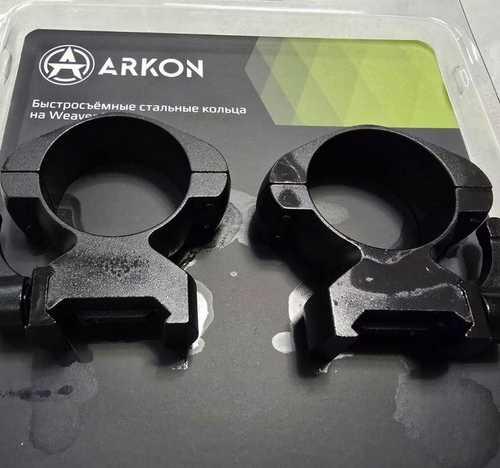 Кольца Arkon 30 mm быстросъёмные