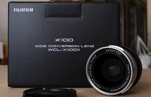 Широкоугольный конвертер Fujifilm WCL-X100 (II)