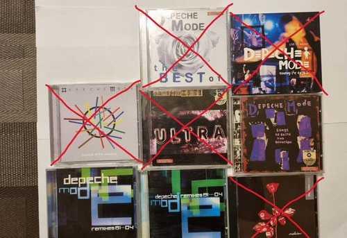 Cd диски Depeche Mode. Российская лицензия