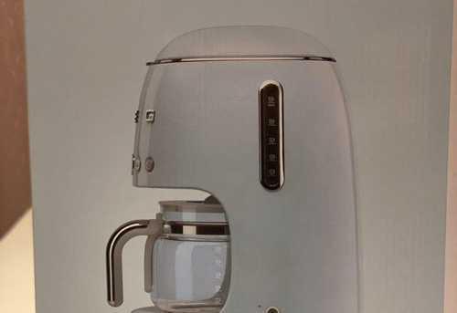 Кофеварка Smeg DCF02sseu Silver капельная