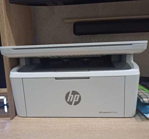 HP мфу Лазерное LaserJet M141w (cw), белый, серый