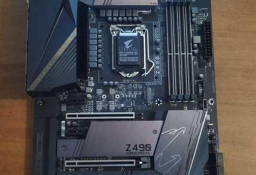 Gigabyte z490 aorus pro ax