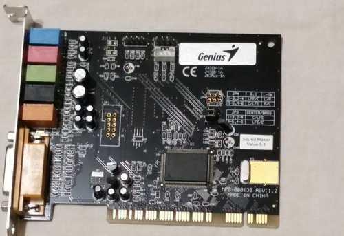 Звуковая карта PCI Genius SoundMaker Value 4.1