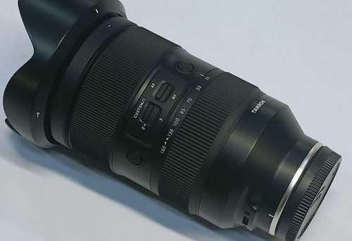 Tamron 35 150 mm f2 2.8 Sony E