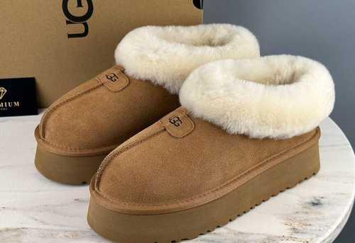 Угги женские UGG Platform Slipper Chestnut