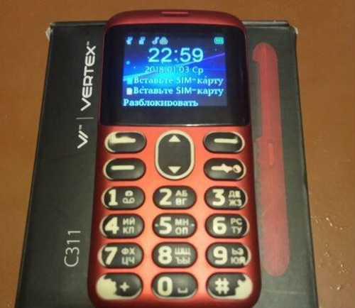 Телефон Vertex C311