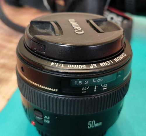 Объектив canon 50mm 1.4 продаю