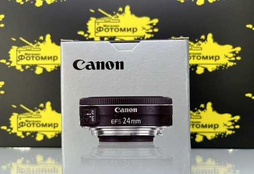 Canon efs 24mm f/2.8 STM новый в упаковке