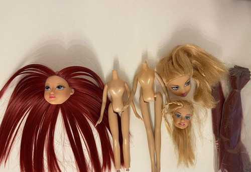 Трессы кукла moxie мокси голова барби barbie