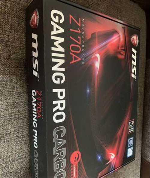 MSI gaming pro carbon Z170A + i5 6400