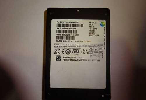 SAS SSD 960Gb Samsung mzilt960hbhq-0007