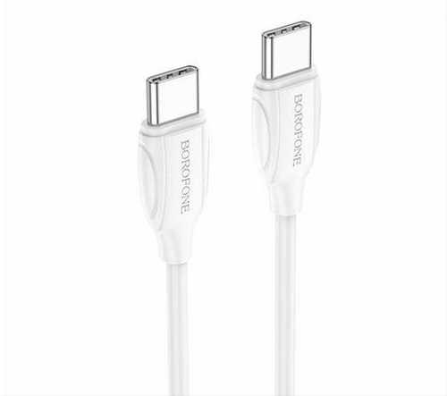 Кабель USB2.0 AM/USB Type-C 1м Borofone BX19 белый