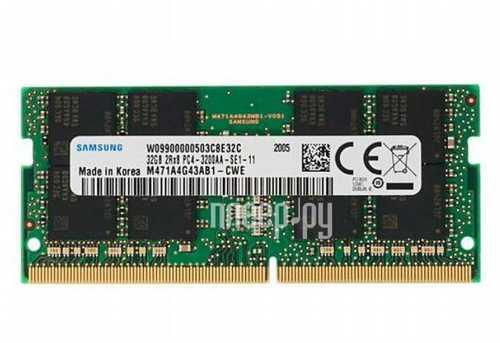 Samsung DDR4 SO-dimm 3200MHz PC-25600 CL19 - 3