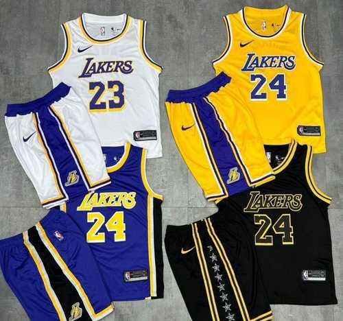 Форма баскетбольная Nike Lakers