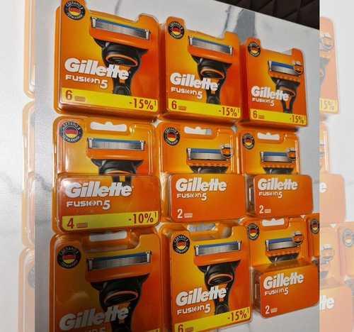 Лезвия для бритья Gillette fusion 5