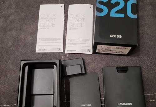 Коробка от Samsung S20