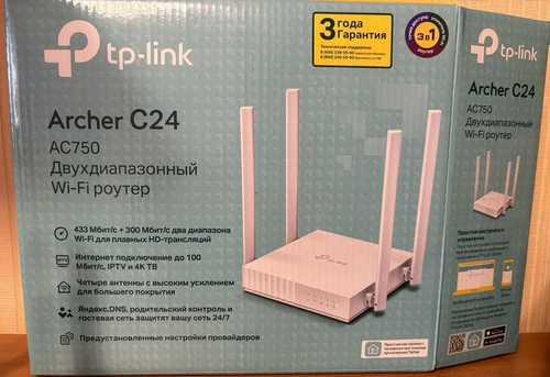 Wifi роутер TP link archer c24