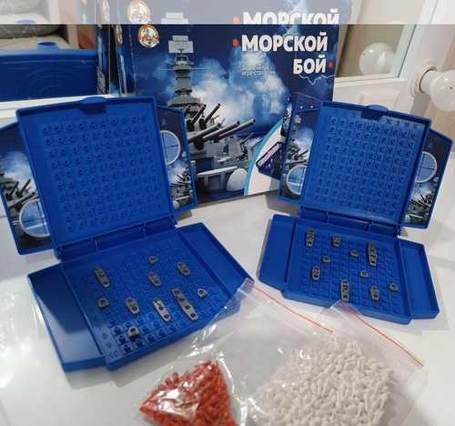 Игра настольная Морской бой мини