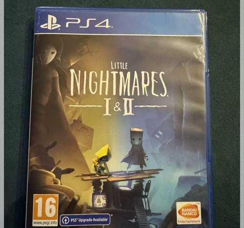 Little nightmares 1 2 ps4 диск