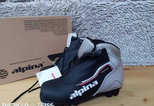 Новые лыжные беговые ботинки Alpina T8, р.34