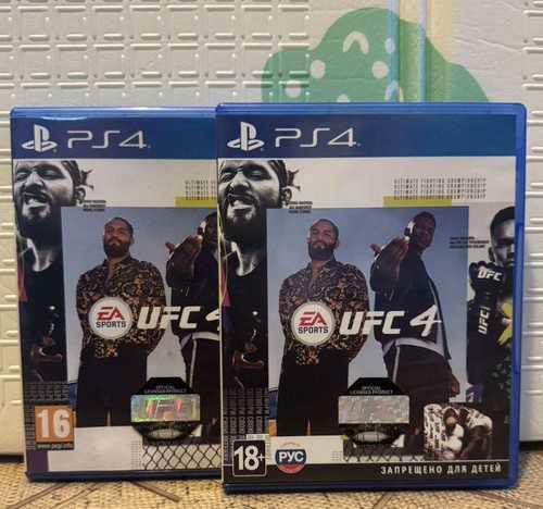 Ufc 4 ps4 диск