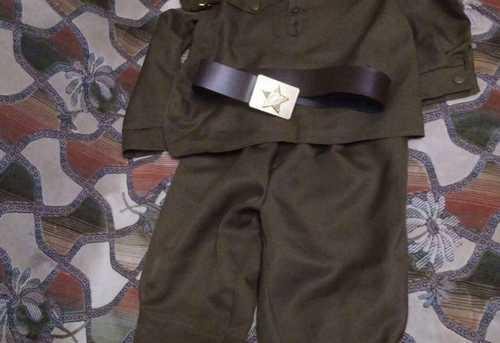 Военный костюм для мальчика размнр до 134