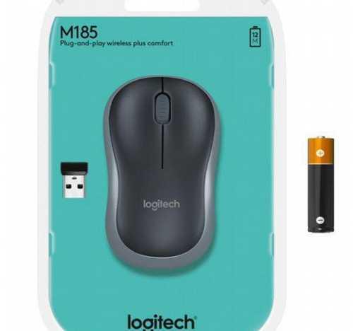 Беспроводная мышь logitech m185