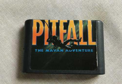 Sega Pitfall Сега Игра Картридж