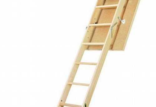 Лестница чердачная Fakro LWS деревянная 70х120х280