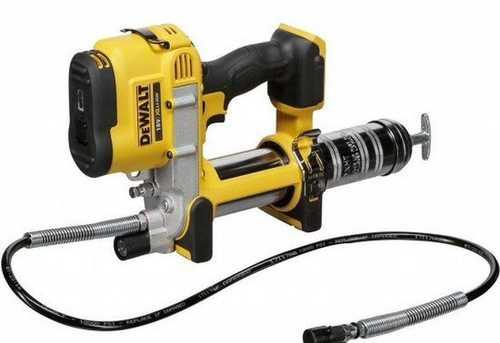 Смазочный пистолет аккумуляторный dewalt dcgg571NK